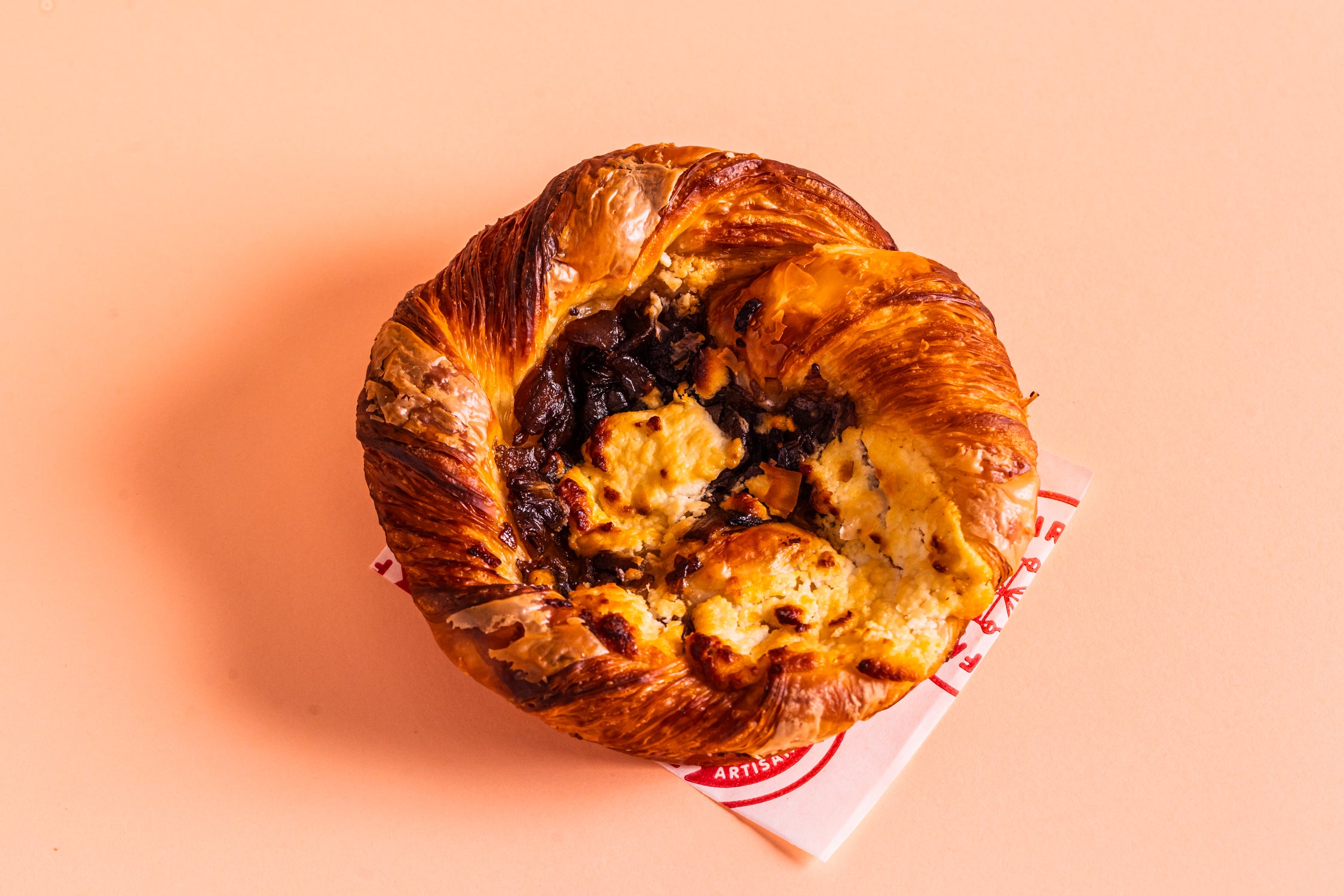 Goat Cheese & Caramelised Onion Pastry | Frenchs Fair Bakery & Café